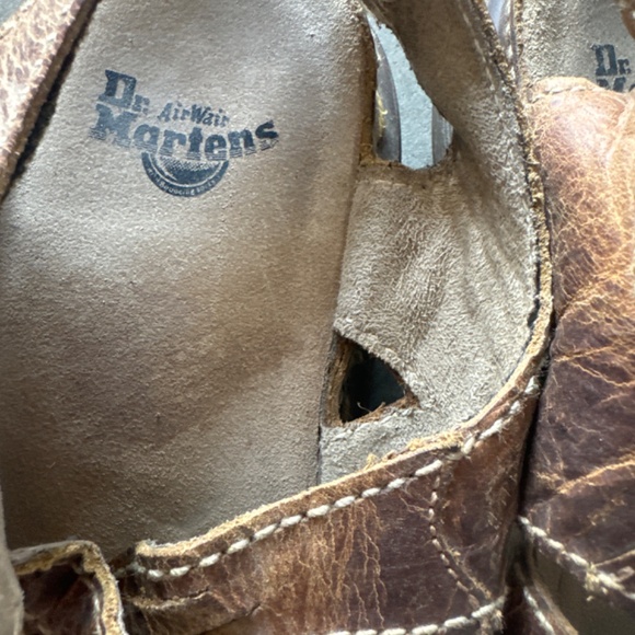 Dr. Martens | Shoes | Dr Martens Rare 5a85 Vintage Tan Leather Chunky ...